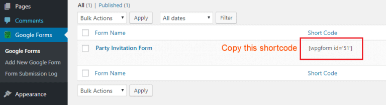 How to Embed Google Forms in WordPress - WPMyWeb